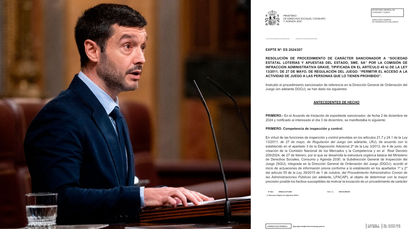 SELAE ES SANCIONADA CON 75.600 EUROS POR PERMITIR EL JUEGO A CUATRO ...